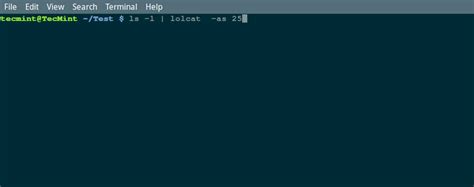 慢动作输出 linux 命令结果并用彩色显示 linuxstory