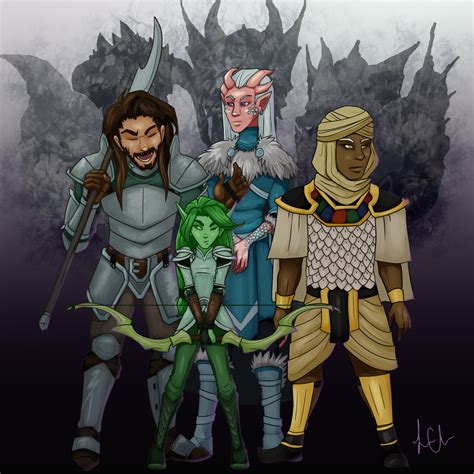 Artstation Tyranny Of Dragons Dandd Group