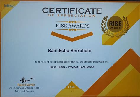Samiksha Shirbhate On Linkedin Proudmoment Teamwork