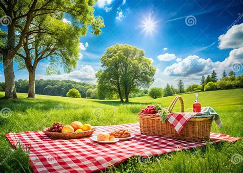 Capture Summers Essence Breathtaking Panoramic Picnic Backgrounds For