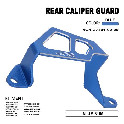 Motorcycle Rear Brake Caliper Guard Protect Protector For Yamaha Wr250z