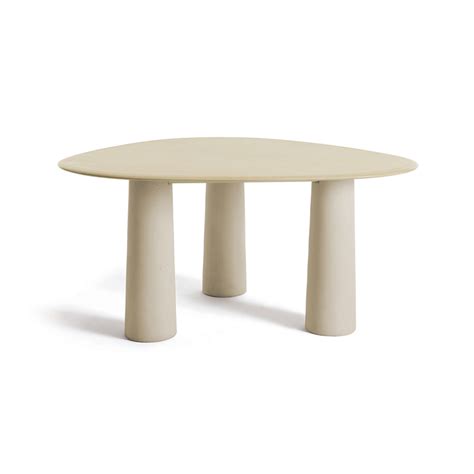 Ethimo Bold Triangular Dining Table 59in Walters