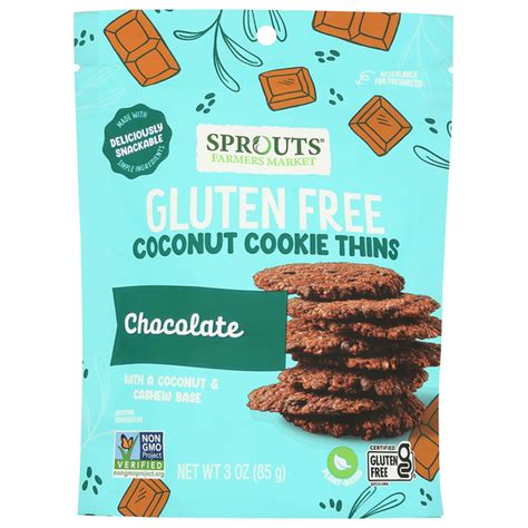 Sprouts Coconut Cookie Thins 3 Oz Delivery Or Pickup Near Me Instacart