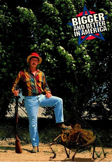 Humour Bigger And Better In America Whopper Hopper Hunter Wth Giant