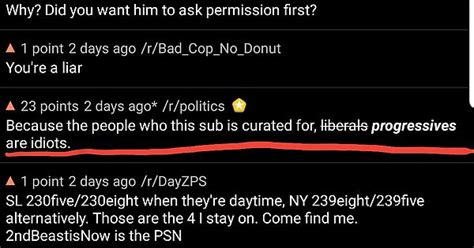R Politics Pussybitch Mods Banned Me Just For Calling Progressives