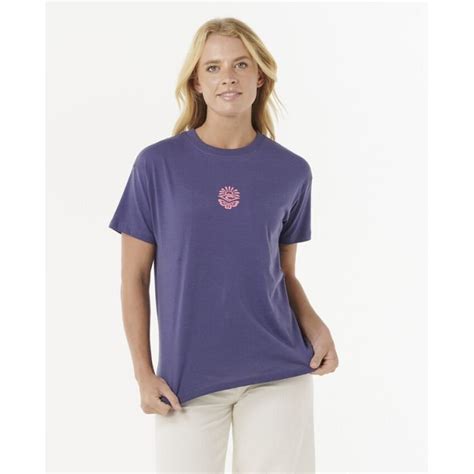 Rip Curl Icons Of Surf Relaxed Tshirt Manches Courtes Pour Femme