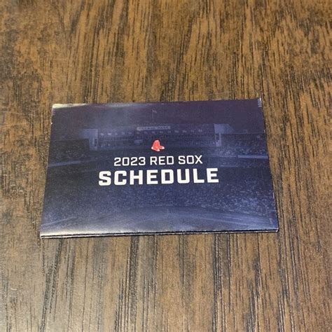 Boston Red Sox And Worcester Red Sox 2021 Baseball Team Season Schedule Magnet Sidelineswap
