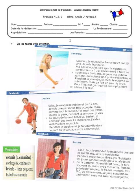 146 Textes Français Fle Fiches Pedagogiques Pdf And Doc