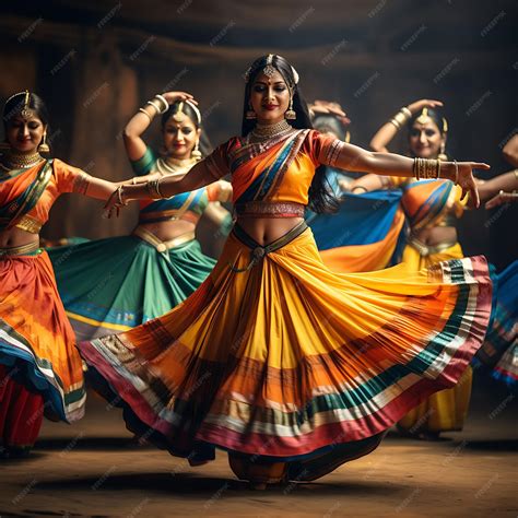 Premium Photo Photo Of Traditional Indian Dance Performance With