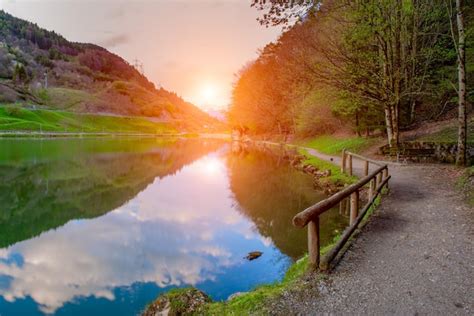 Rancone Lake Premium Photo