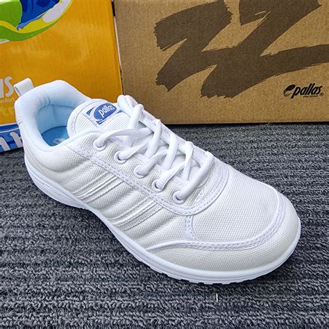 Pallas School Shoes White 306 0170w 307 0170w New Kasut Sekolah