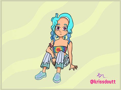 Splatoon Oc Skeeter Sitting Pose By Krissdoutt On Deviantart