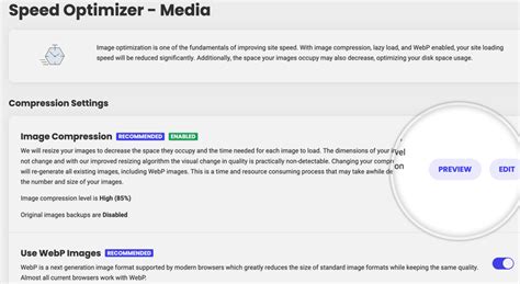 Media Optimizations In Speed Optimizer Siteground Tutorials