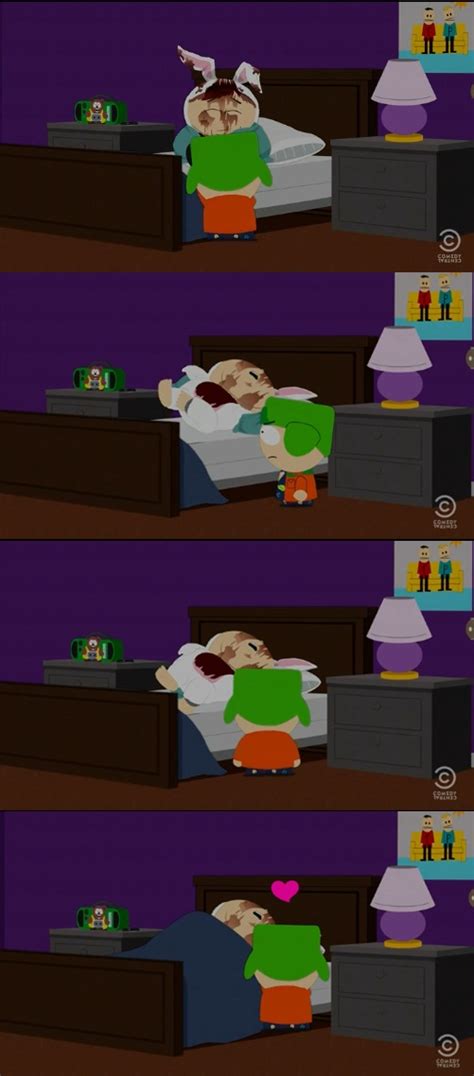 Kyle Tucking Cartman In Bed By Ikyman On Deviantart