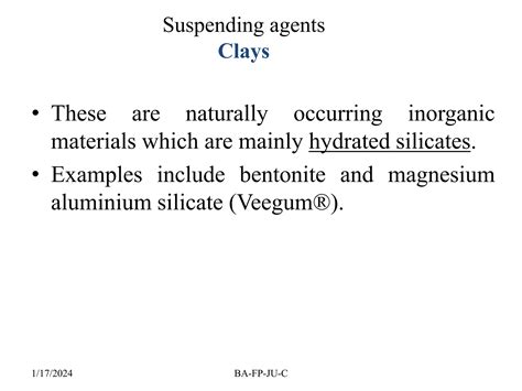 Suspensions Powerpoint Presentation Pptx Ppt