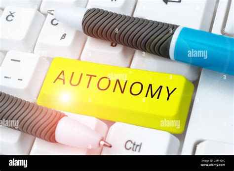 Text Caption Presenting Autonomy Word Written On Vehicle That Can Guide Itself Without Human