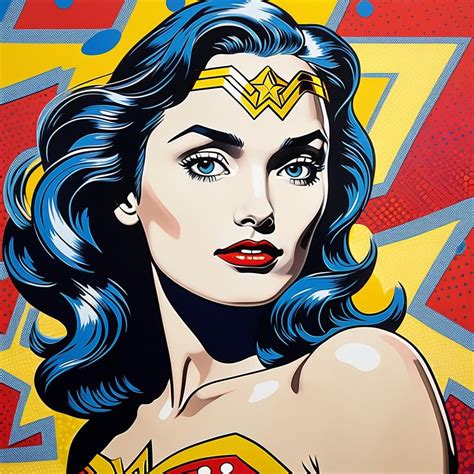 Wonder Woman Pop Art