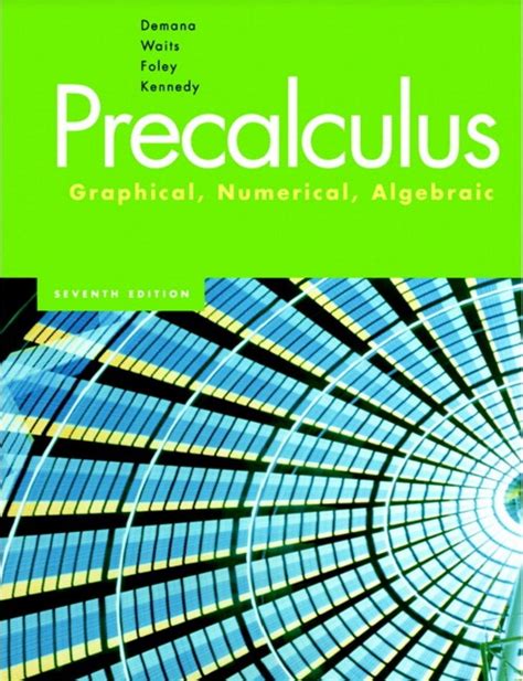 Precalculus Graphical Numerical Algebraic 7th Edition Etsy