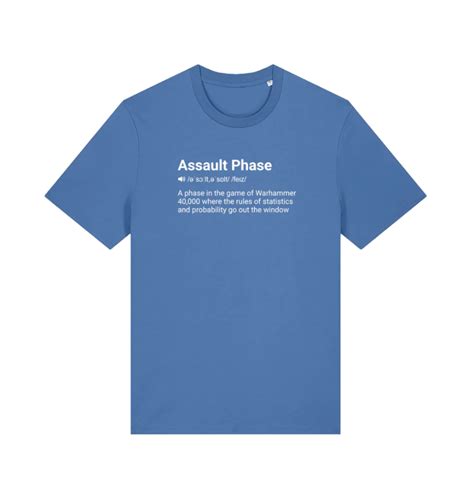 Assault Phase Definition T Shirt Merchwarhammercom