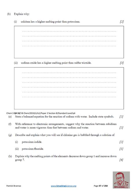 Ib Sl Chem Qb The Manthan School Page 49 Flip Pdf Online Pubhtml5