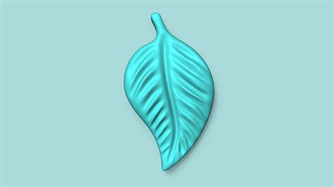 🌶️ Pepper Leaf Ficus Silicone Mold Maker Template・ Stl File For 3d