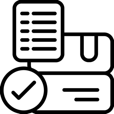 Order Confirmation Outline Icon 66504727 Vector Art At Vecteezy