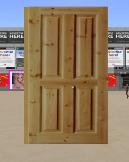 Second Life Marketplace Rotating Door Freebie