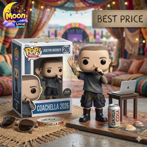 Coachella 2026 Justin Bieber Pop Figure