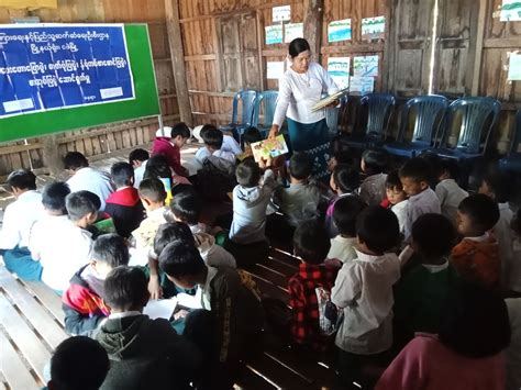 ငဖဲမြို့နယ် ရေပုတ်ကျေးရွာ အမက မူလွန် တွင် လူငယ်ရေးရာ အသိပညာပေးဟောပ