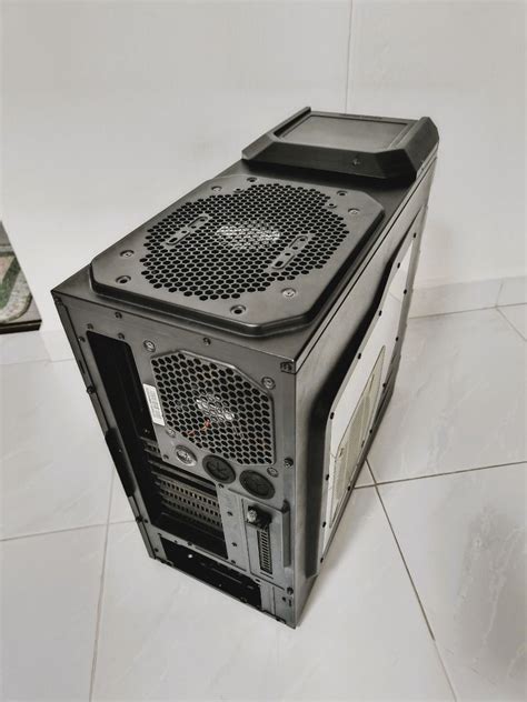 CoolMaster Black CPU Casing Plus Fans And DVD Rom Computers Tech Parts Accessories