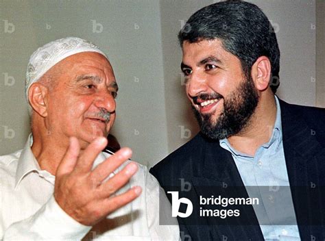 Image Of Khaled Meshal R Political Leader Of The Militant Palestinian Group