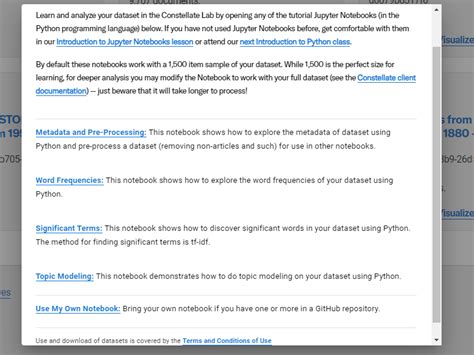 Jstor Constellate — Introduction To Tdm Text Data Mining