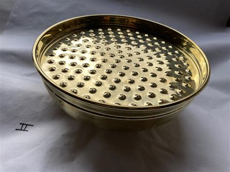 An Inch Polished Brass Shower Rose Sold Tap Refurbishment