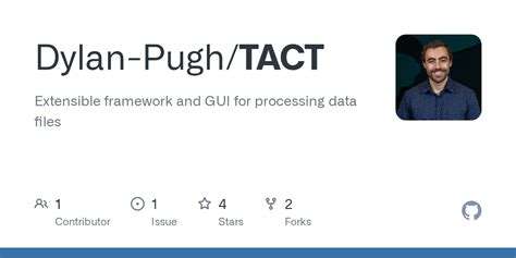 GitHub Dylan Pugh TACT Extensible Framework And GUI For Processing Data Files