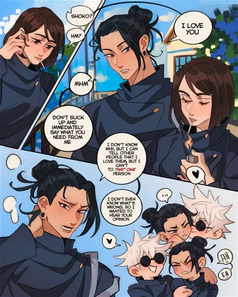 Geto And Gojo Jjk Fan Comics Jjk Comic Fanart Satoru Gojo X Geto