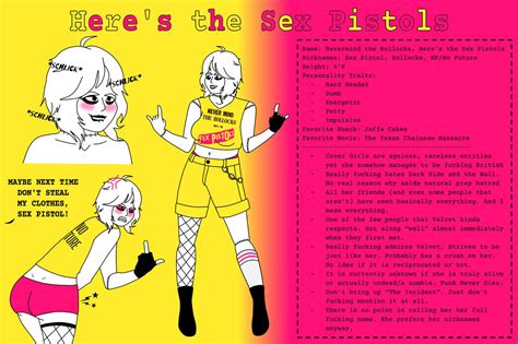 Heres The Sex Pistols Oc Sheet By At0mic Jukeb0x On Deviantart