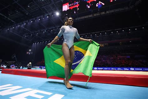 Rebeca Andrade Conquista O Ouro No Individual Geral