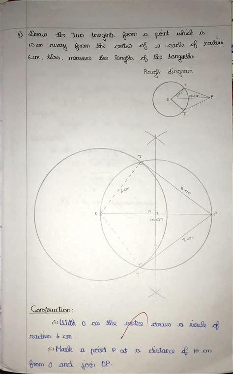 Omtex Classes Practical Geometry 10th Std Tamilnadu Board