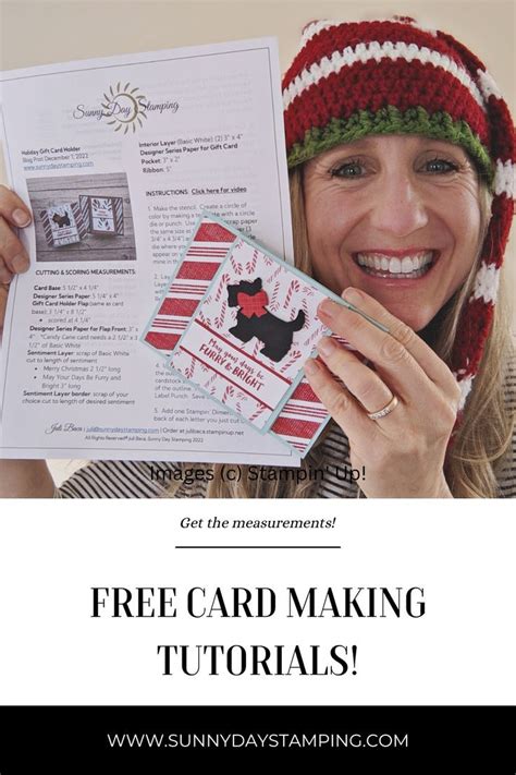 Fun Fold T Card Holder Tutorial T Card Holder Christmas T