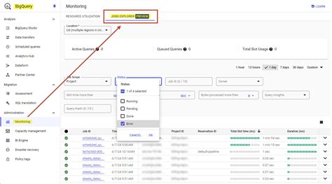 A Cloud Engineers Guide To Bigquery Jobs Explorer