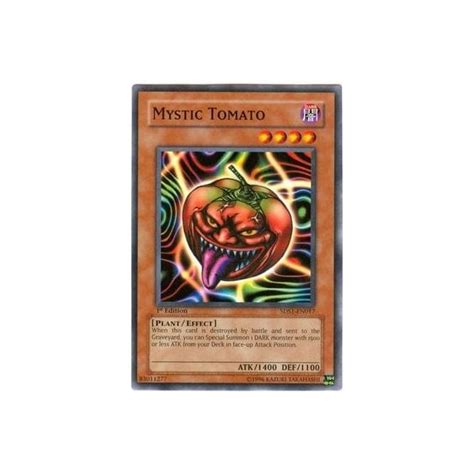 Yu Gi Oh Card 5ds1 En017 Mystic Tomato Common Chaos Cards