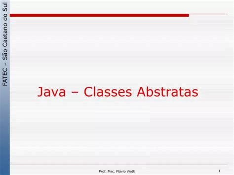 Ppt Java Classes Abstratas Powerpoint Presentation Free Download Id5974307