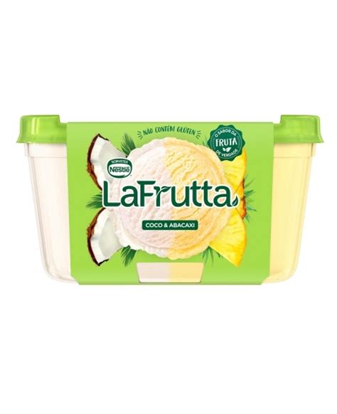 Pote 540 G La Frutta Abacaxi Coco