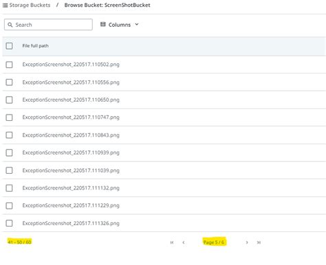 storage bucket browse bucket issues orchestrator uipath community