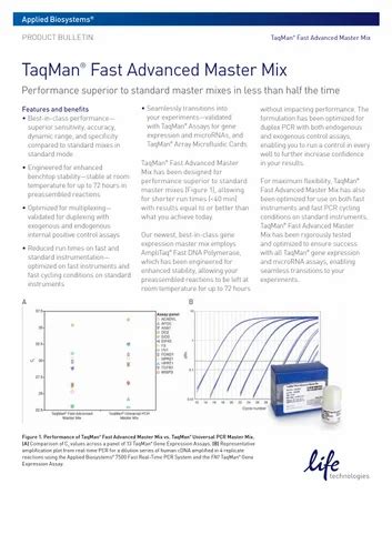 Applied Biosystems Taqman Fast Virus 1 Step Master Mix Pcr Kit At Best