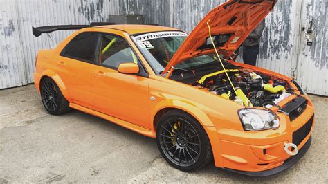 Subaru Impreza Wrx Sti Gd 2 5 бензиновый 2004 Orange 500hp Time
