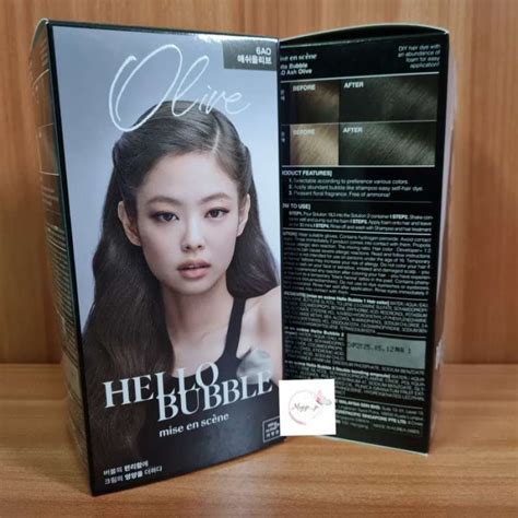 Promo Mise En Scene Hello Bubble 2021 Blapink Hair Colour Ash Taupe