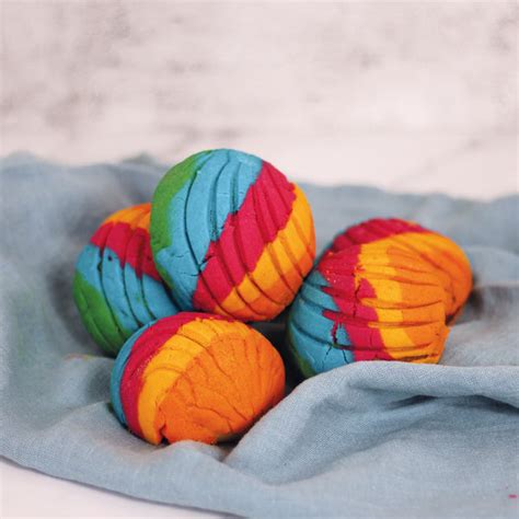 Rainbow Concha Sweet Nibble Bakery