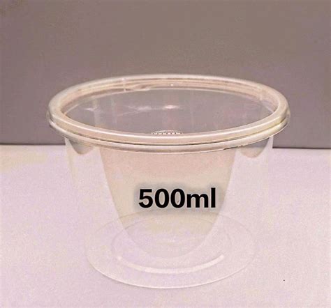 500ml Pp Plastic Container With Lid Disposable At ₹ 350piece Salem Id 2854761695462
