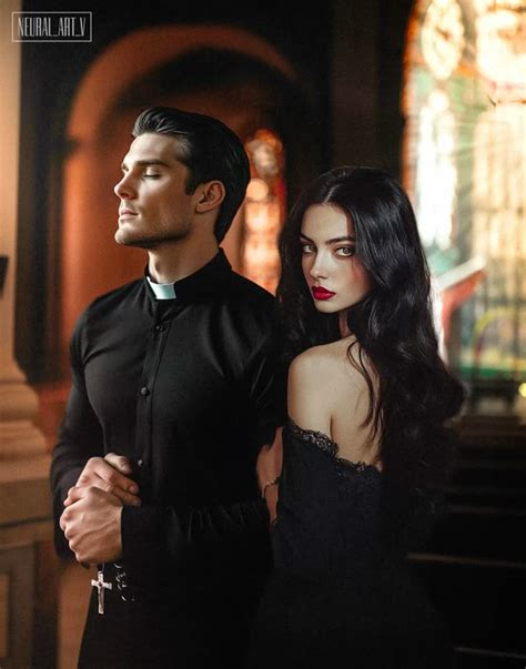 Father Tyler Bell And Poppy Danforth From Priest By Sierra Simone